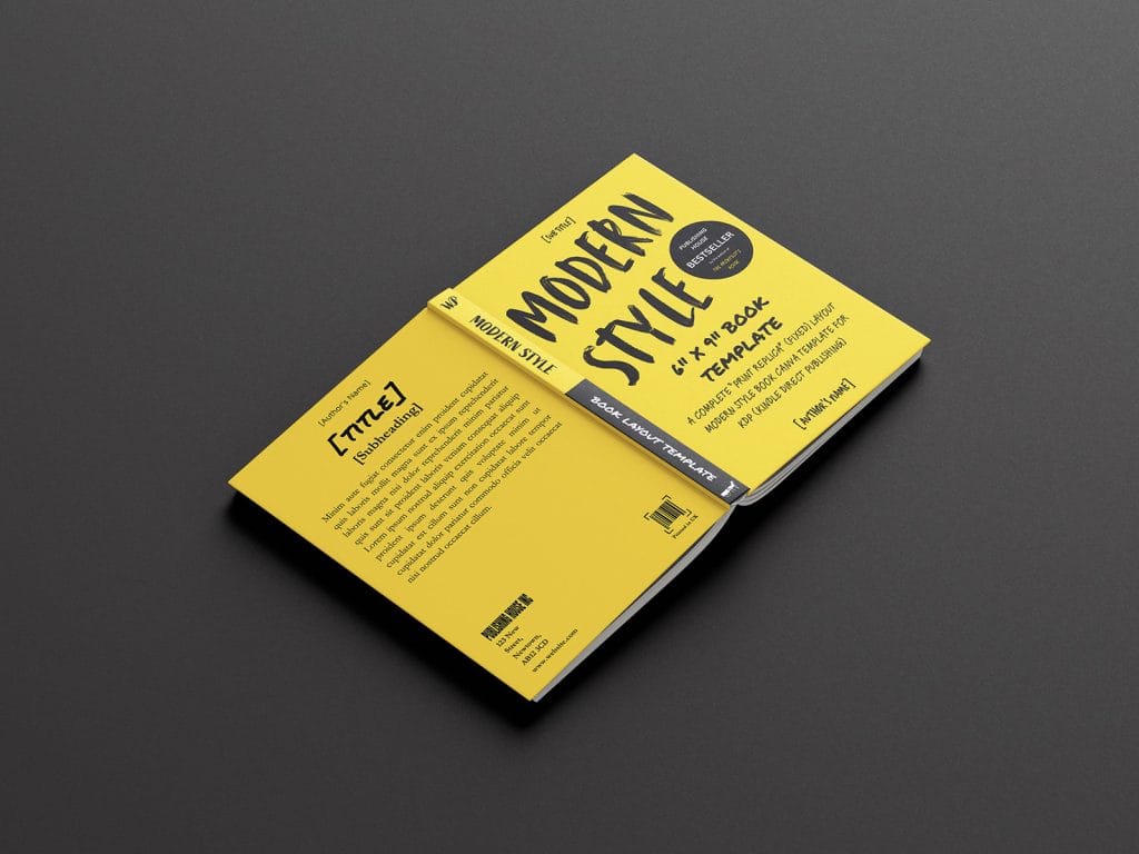Modern Style Book: Layout Template - Wilsonian Press